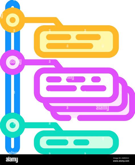 Task Batching Time Management Color Icon Vector Illustration Stock Vector Image And Art Alamy