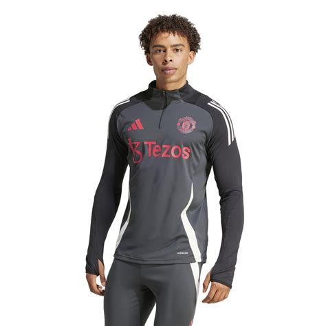 Grey Manchester United Logo