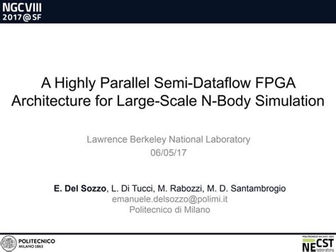 A Highly Parallel Semi Dataflow Fpga Architecture For Large Scale N
