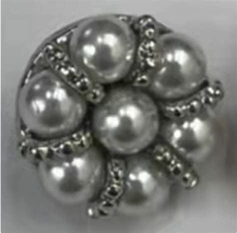 Metal Fancy Button Button Corner