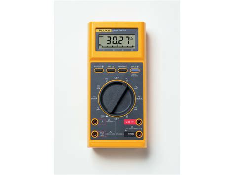 Fluke 27 Yel Analog Digital Multimeter Tequipment