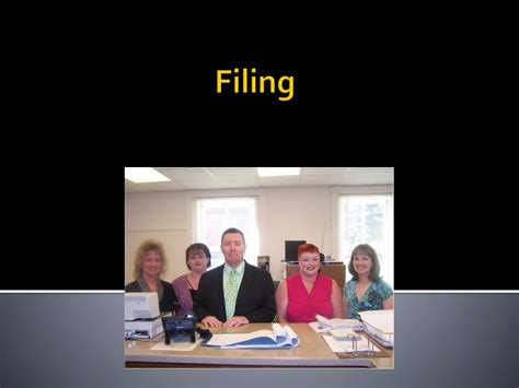 PPT Filing PowerPoint Presentation Free Download ID 2003552