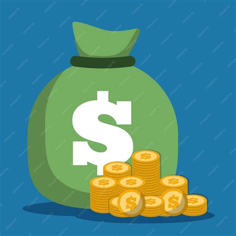 Premium Vector Money Bag Design Vector Illustration