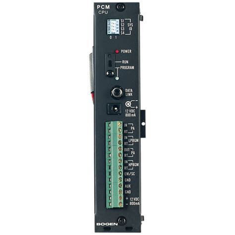 Bogen Pcmcpu Zone Paging System Central Pc Canada