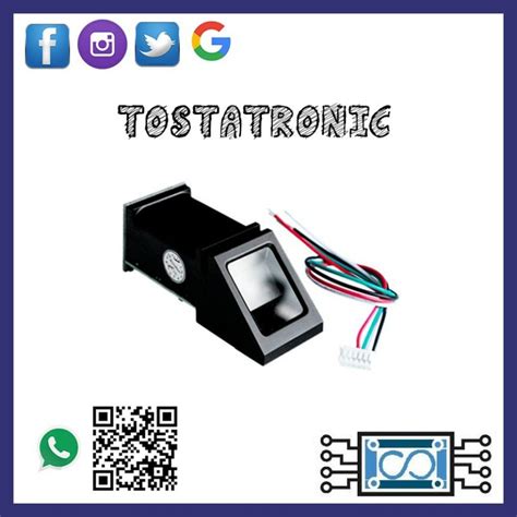 Lector De Huella Digital Para Arduino As608 Tostatronic