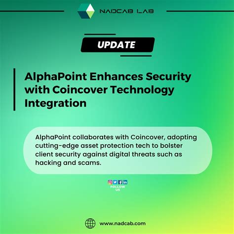 Nadcab Labs On Linkedin Alphapointteamsup Coincover Techintegration