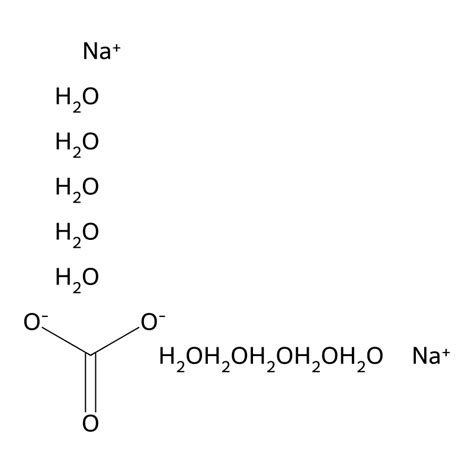 Structure Of Sodium Carbonate Decahydrate