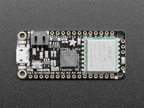 Adafruit Feather M0 With Rfm95 Lora Radio 900mhz