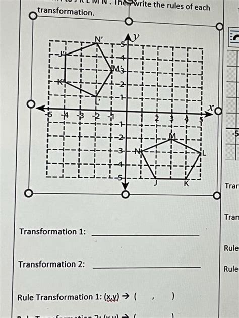 Transformation 1 Transformation 2 Rule