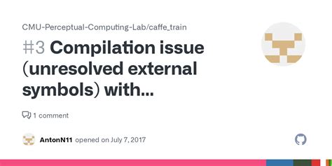 Compilation Issue Unresolved External Symbols With Cpm Data Layer Issue CMU Perceptual