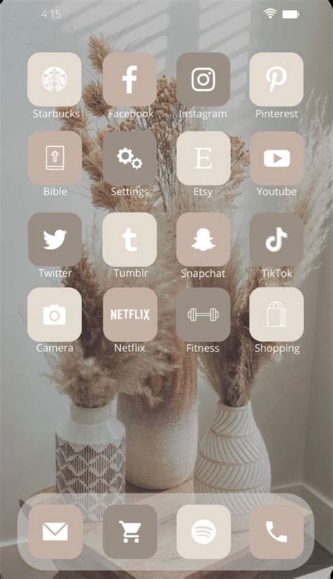 Ios 16 Brown Aesthetic App Icons Pack Artofit
