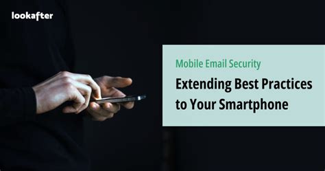 mobile email security best practices