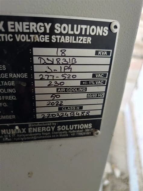 Static Voltage Stabilizer At Best Price In Mumbai By Mirakle Green
