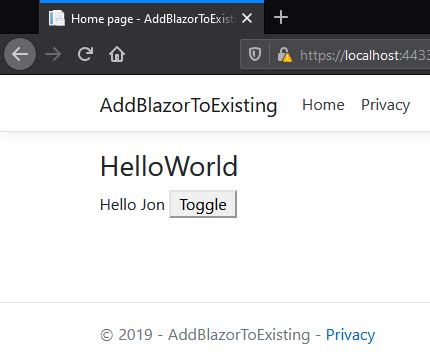 Use Blazor In Your Existing Asp Net Core X Application