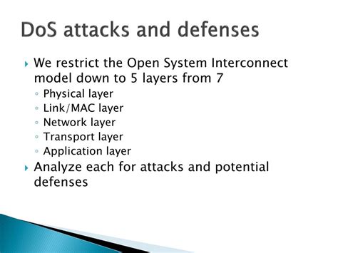 Ppt Attacks And Defenses Of Wireless Sensor Networks Powerpoint Presentation Id633269