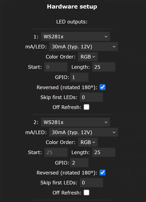 Christmas Lights Display Using Nodemcu Wled Ws2811 Pixels And