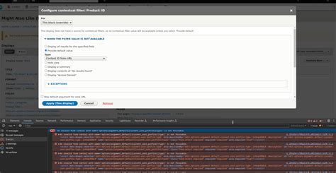 Error When Trying To Add Contextual Filter In Drupal Views Stack Overflow