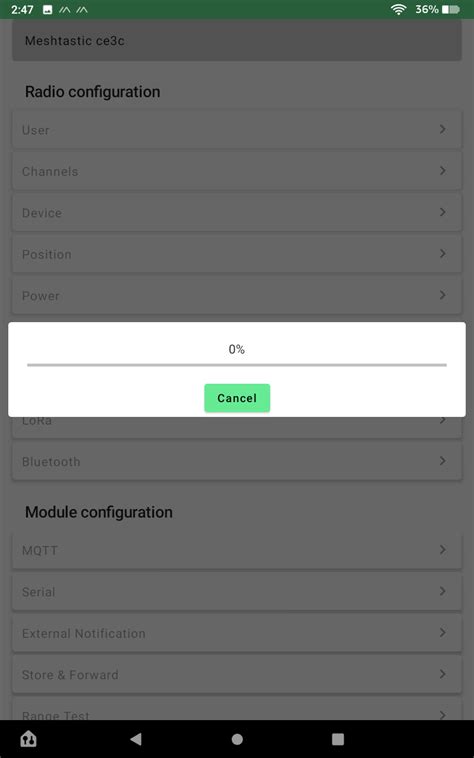 Strange Inability To Configure My System Using Android Version Of Meshtastic Rmeshtastic