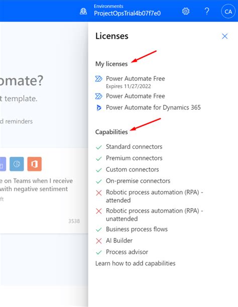 Check Which Power Automate Or Power Apps Licenses Are Assigned To You [quick Tip] D365