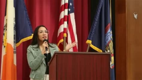 Aoc Calls To Eliminate The Debt Limit At Chaos Filled Town Hall Fox