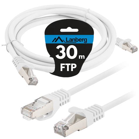 Kabel Ethernet Biały 30m - Niska cena na Allegro.pl