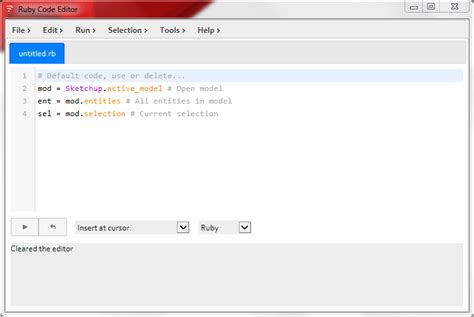 Introduzione A Ruby Per Sketchup