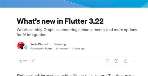 Whats New In Flutter 322【日本語訳】│flutter Salon