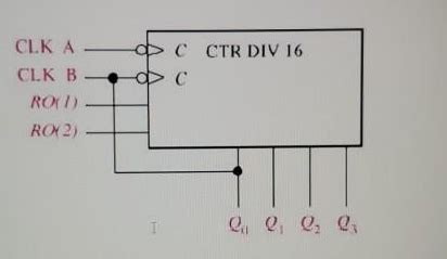 Solved With Several 4 Bit Asynchronous Counters 74LS93 ICs Chegg Com