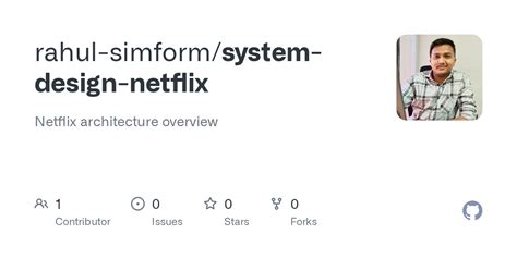 github rahul simform system design netflix netflix architecture overview