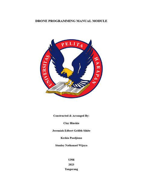 Drone Programming Manual Module With Python Pdf Komputer