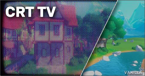 retro crt tv fullscreen and camera effects unity asset store