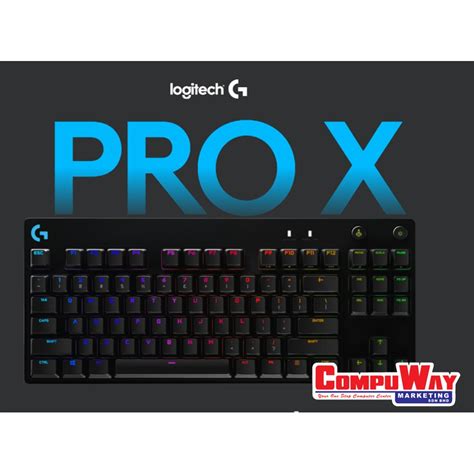 Logitech G Pro X Gaming Keyboard Shopee Malaysia