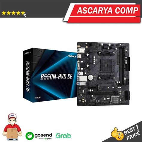 Jual Asrock B M Hvs Se Socket Am Shopee Indonesia
