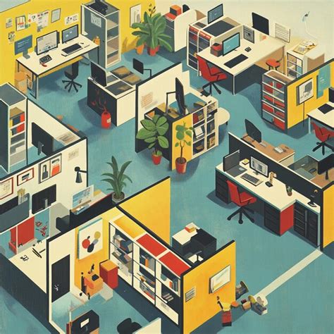 Workplace Efficiency Premium Ai Generated Image