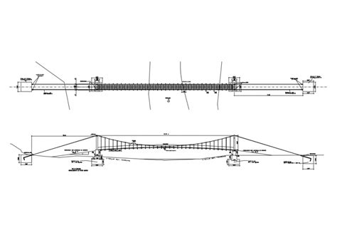 Pedestrian Bridge Construction Details With Sports Ground Cad Drawing Details Dwg File Artofit