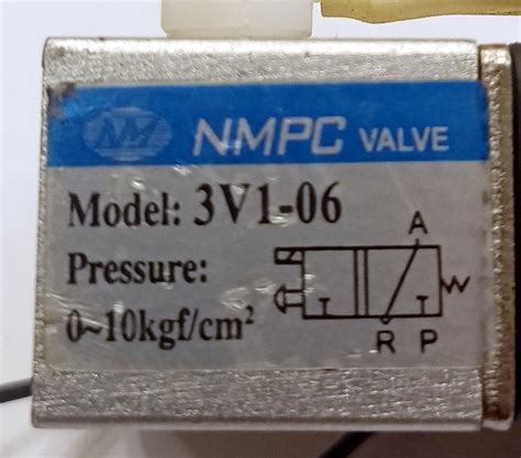 nmpc 3v1 06 pneumatic valve 0∼10kgf cm2 12v dc n141 star international