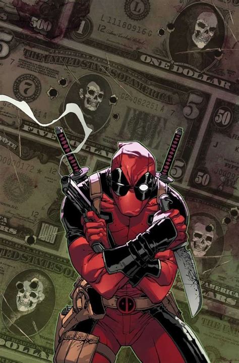 Deadpool Comic Art