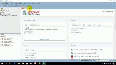 [자바 웹을 다루는 기술] 3 8 Sql Developer 설치하기 Youtube