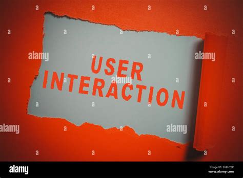 Text Showing Inspiration User Interaction Conceptual Photo How The Customer Acts On The System