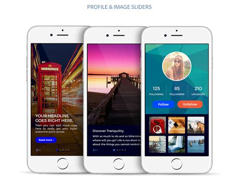 IPhone UI Kit Download Link On Behance