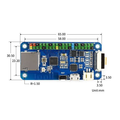 Waveshare ESP One Mini Development Board Met Camera WS