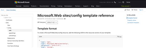 setting app service connection strings in arm order to management