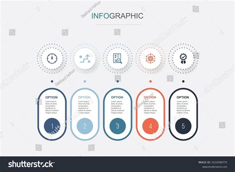 Indicator Strategy Evaluation System Quality Infographic Stock Vector Royalty Free 2219390775