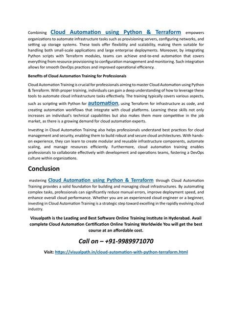 Ppt Aws Automation With Terraform Training Cloud Automation