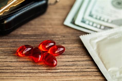 Premium Photo Medical Potency Pills For Sexual Health In Capsules