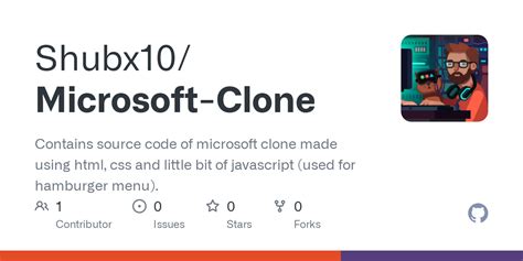 Github Shubx10microsoft Clone Contains Source Code Of Microsoft
