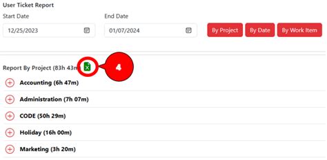 Running Reports Code Documentation