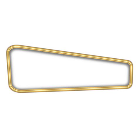 Text Box Gold Frame 19773954 Png