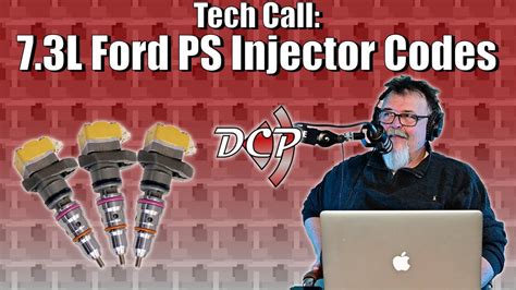 Diesel Tech Call 7 3l Injector Codes Youtube
