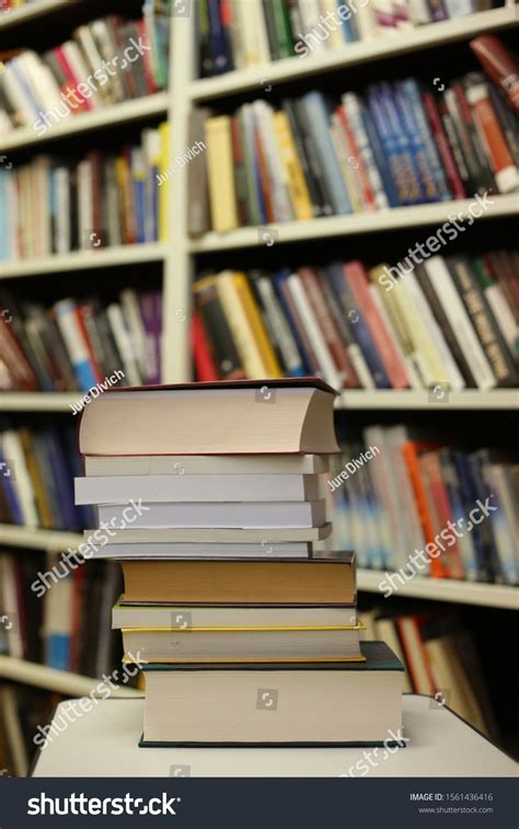 Stack Books Library Stock Photo 1561436416 Shutterstock